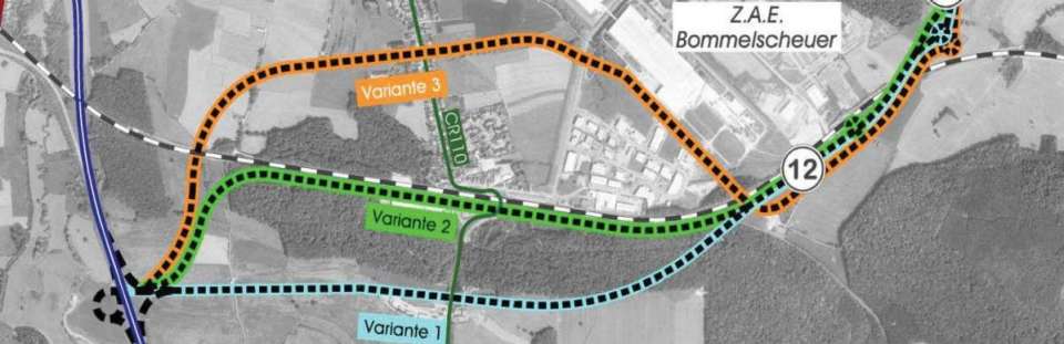 Contournement de Bascharage - Présentation des 4 variantes en vue d’une ...