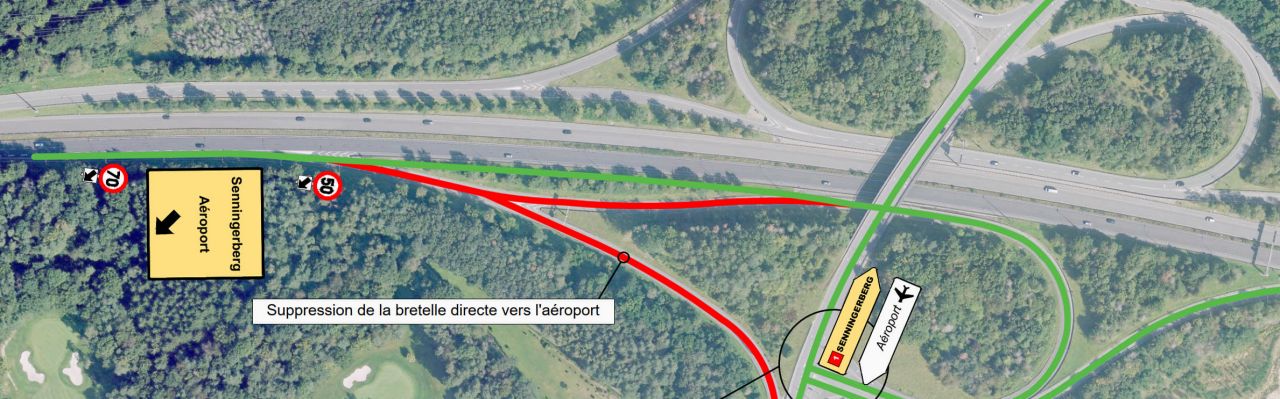 A1: Réaménagement de l'échangeur Senningerberg - Actualités - Portail ...