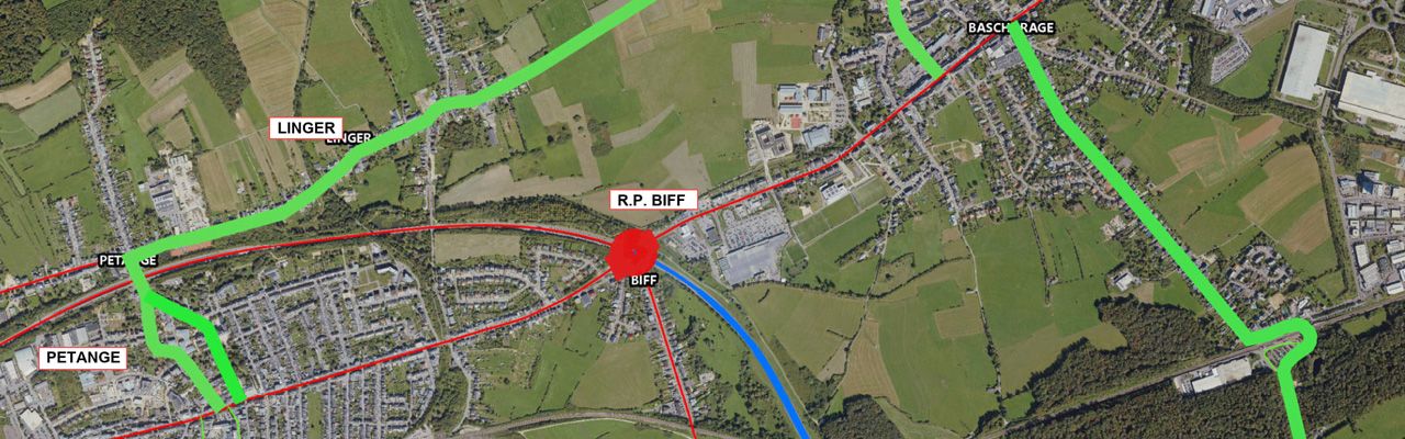 N5: Barrage du rond-point « Biff » à Bascharage (24-26.05.2025 ...