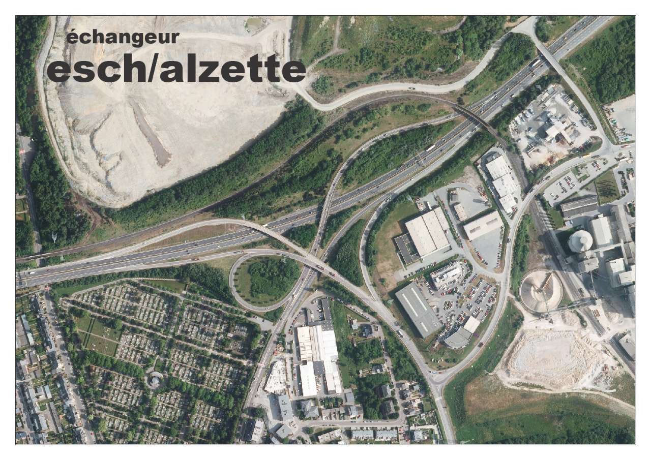 A4 - Autoroute d'Esch - Galeries - Portail des travaux publics - Luxembourg