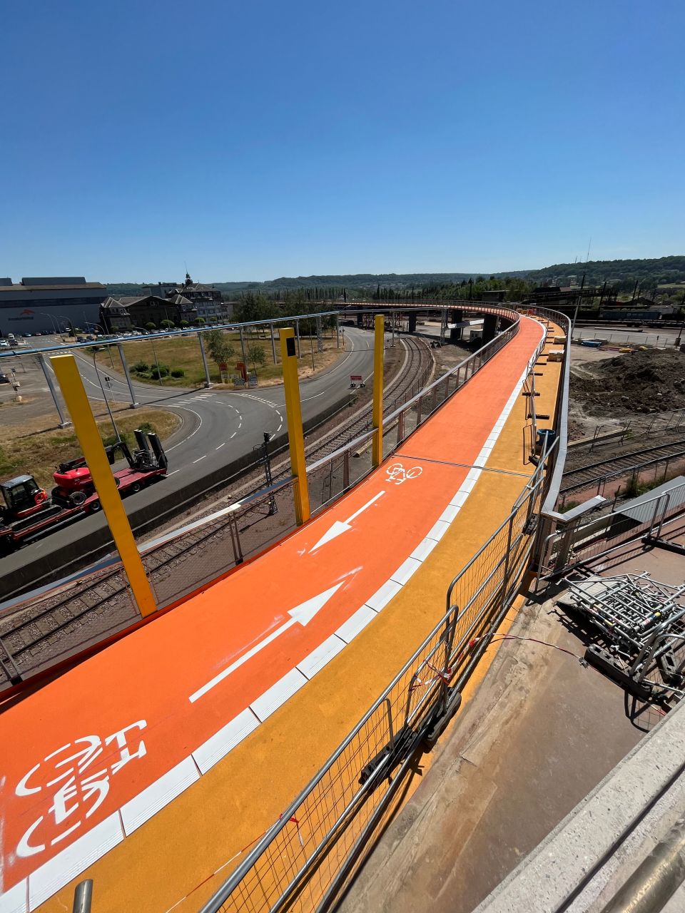PC8: Piste cyclable entre le quartier Esch-Belval et Esch-sur-Alzette ...