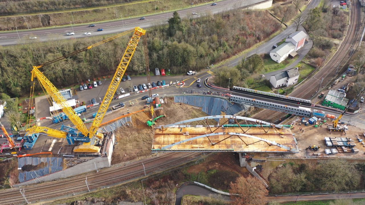 Reconstruction du pont sur les voies ferrées à Colmar-Berg - Projets ...