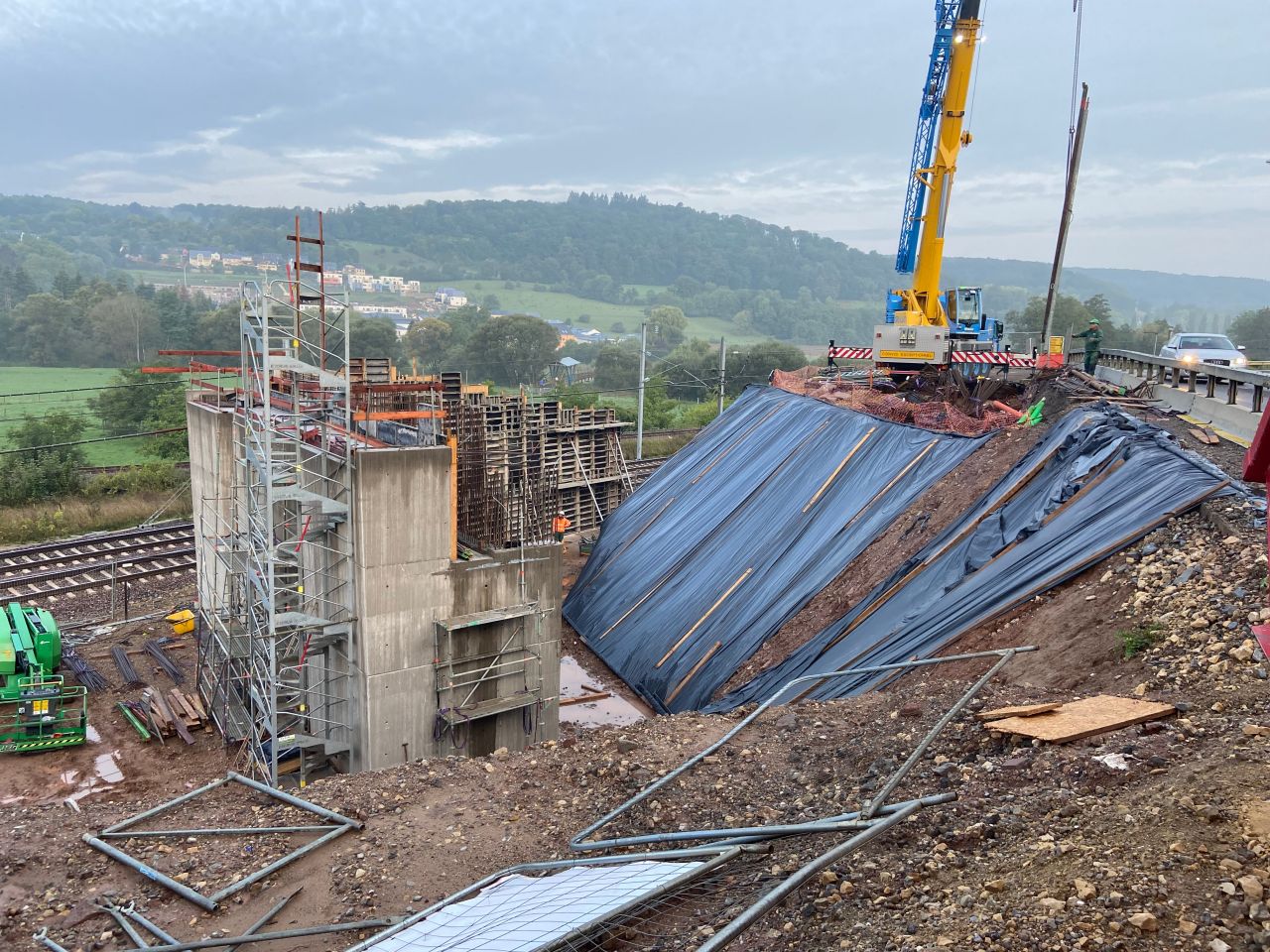 Reconstruction du pont sur les voies ferrées à Colmar-Berg - Projets ...