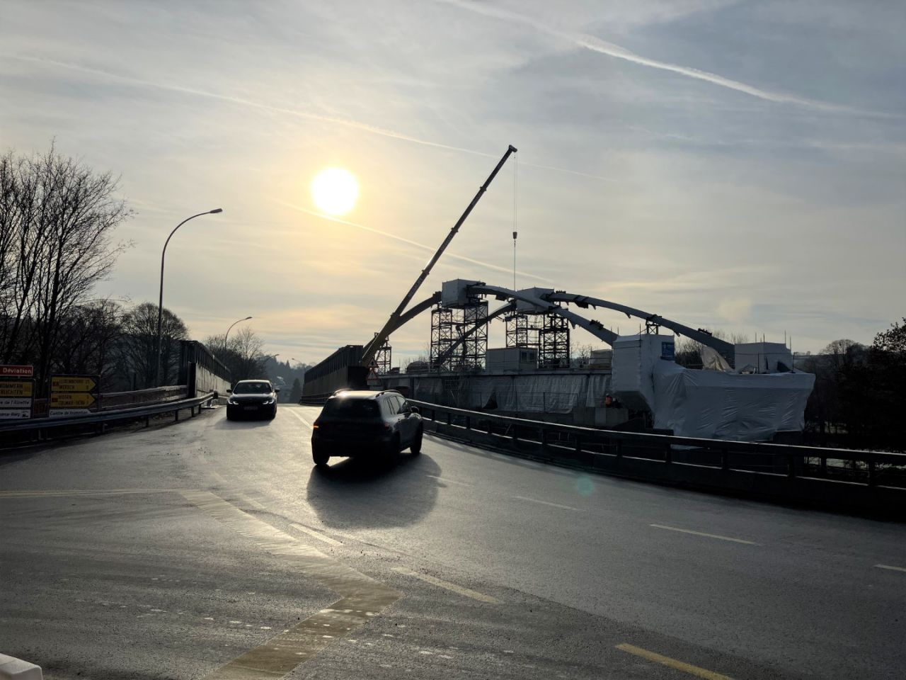 Reconstruction du pont sur les voies ferrées à Colmar-Berg - Projets ...
