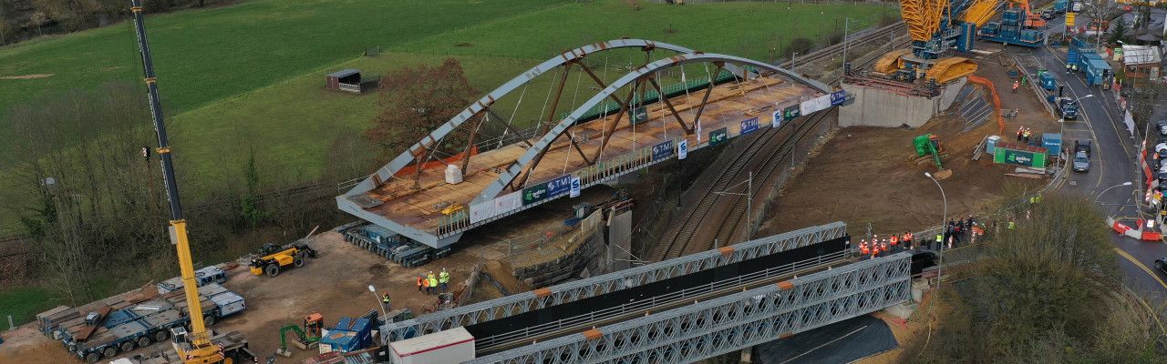 Le nouveau pont a été posé entre Colmar-Berg et Schieren - Actualités ...